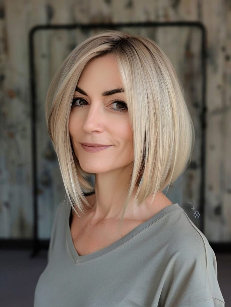32 Bob Haircuts with Fine Hair for Women Over 50 – In Style Us