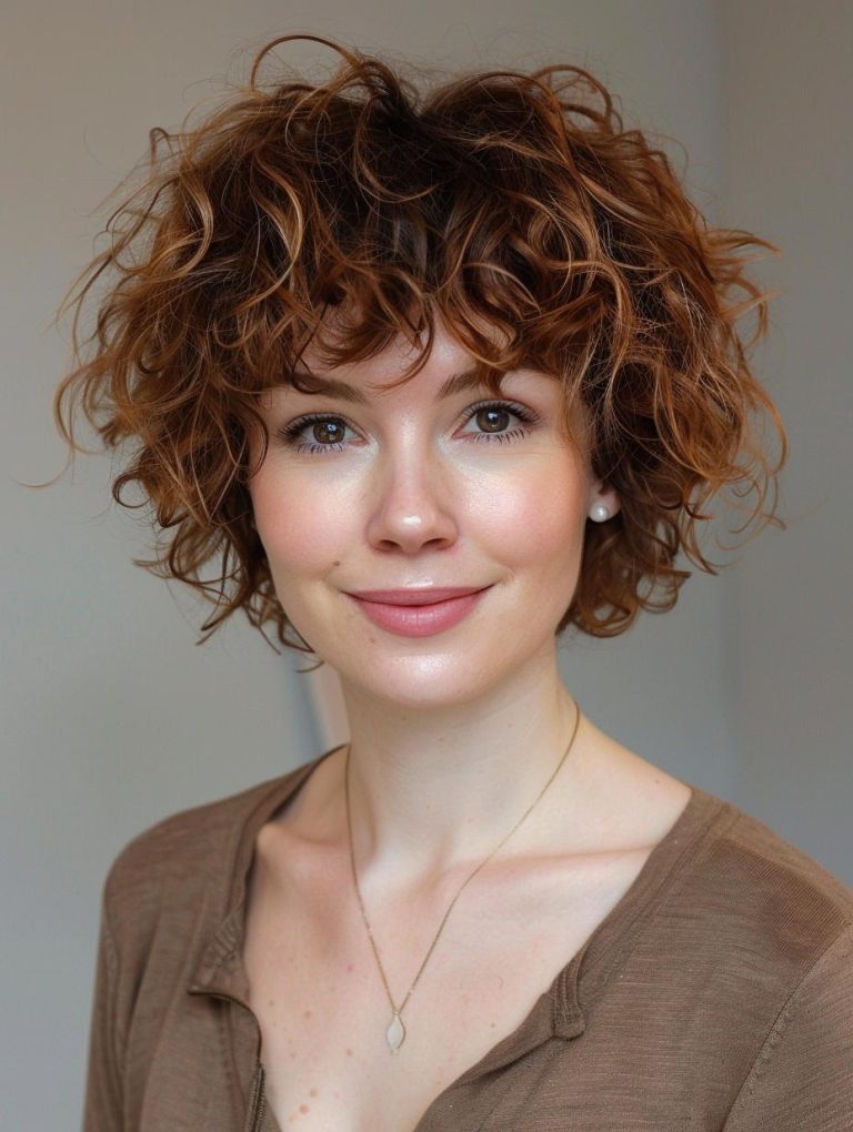 20 Chic Short Curly Hairstyles That Will Turn Heads – In Style Us